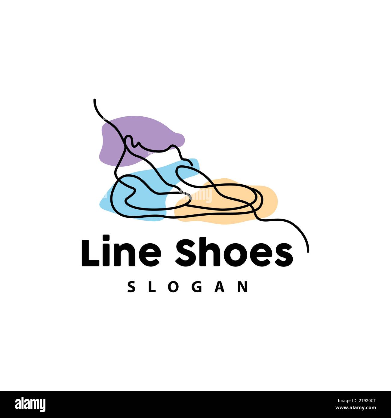 Minimalist footwear Stock Vector Images - Alamy