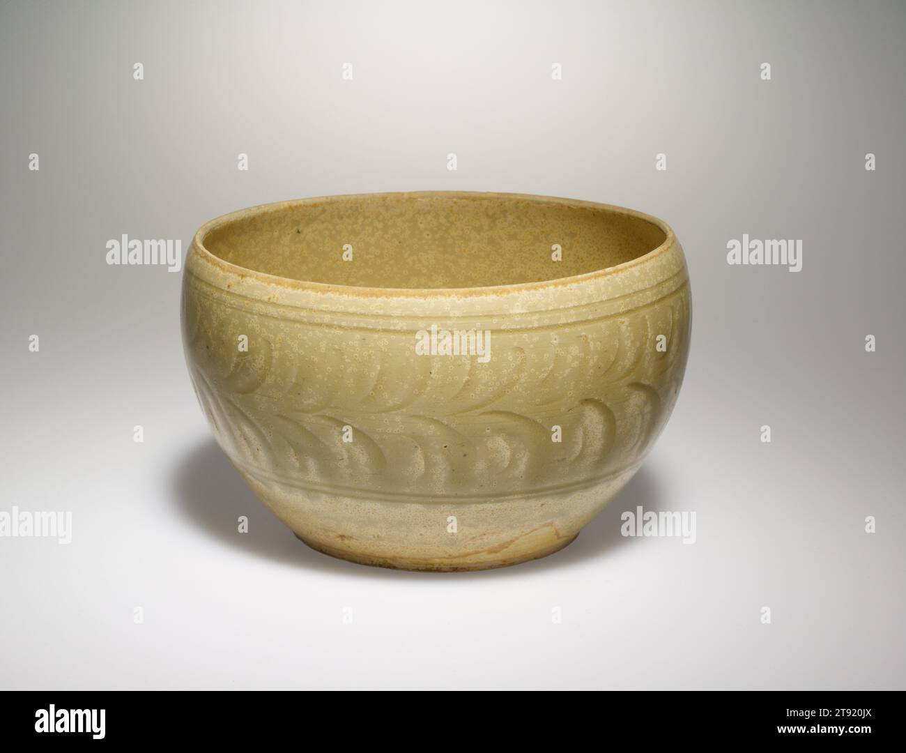 Bowl, 1st century BCE - 1st century CE, 3 9/16 x 6 x 6 in. (9.05 x 15. ...