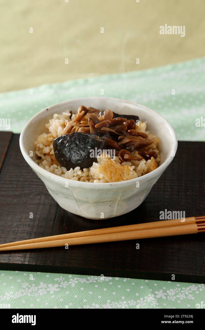 Mushroom rice hi-res stock photography and images - Alamy