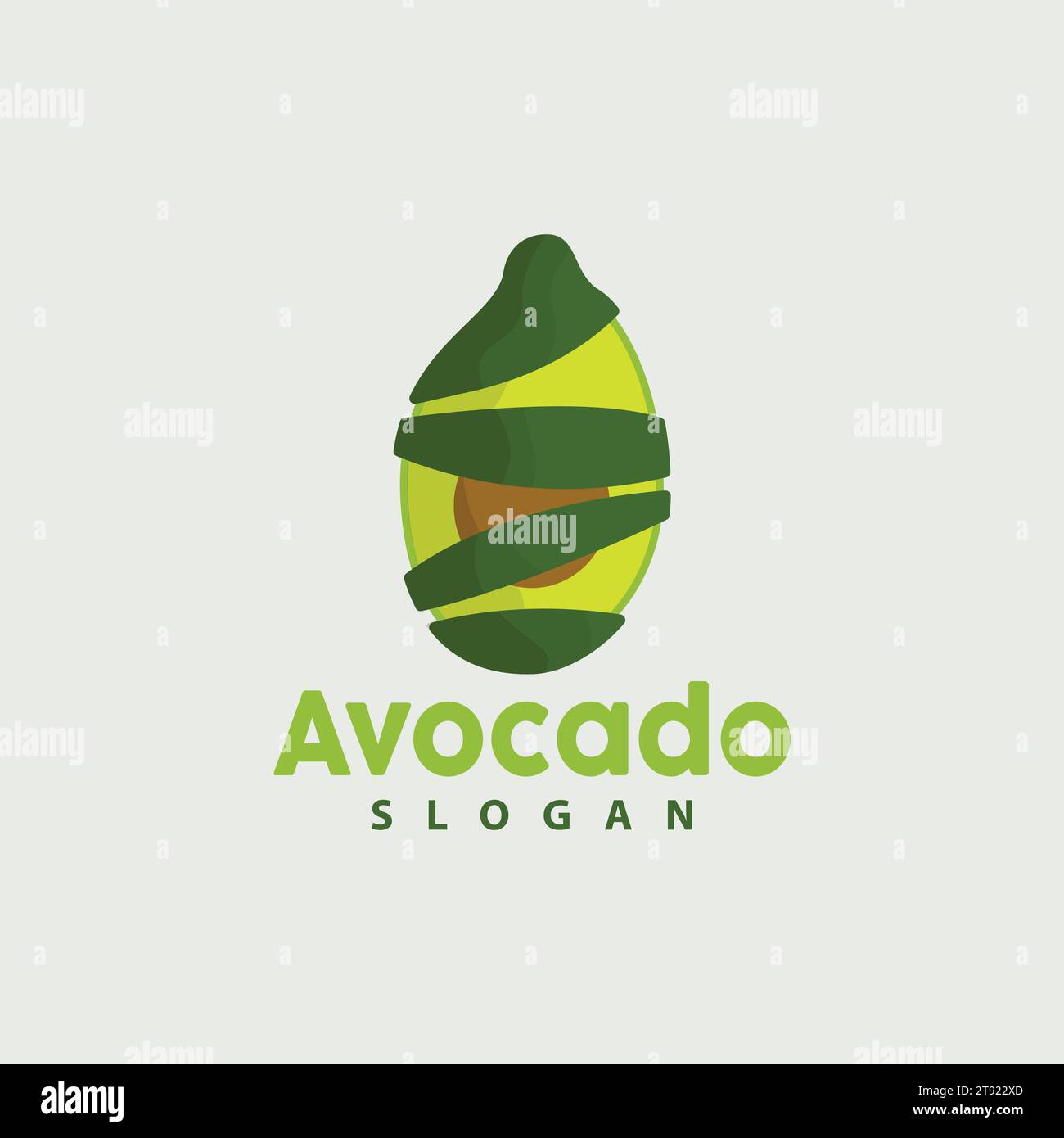 Avocado Logo, Fresh Fruit Vector, Symbol Icon Design Stock Vector Image ...
