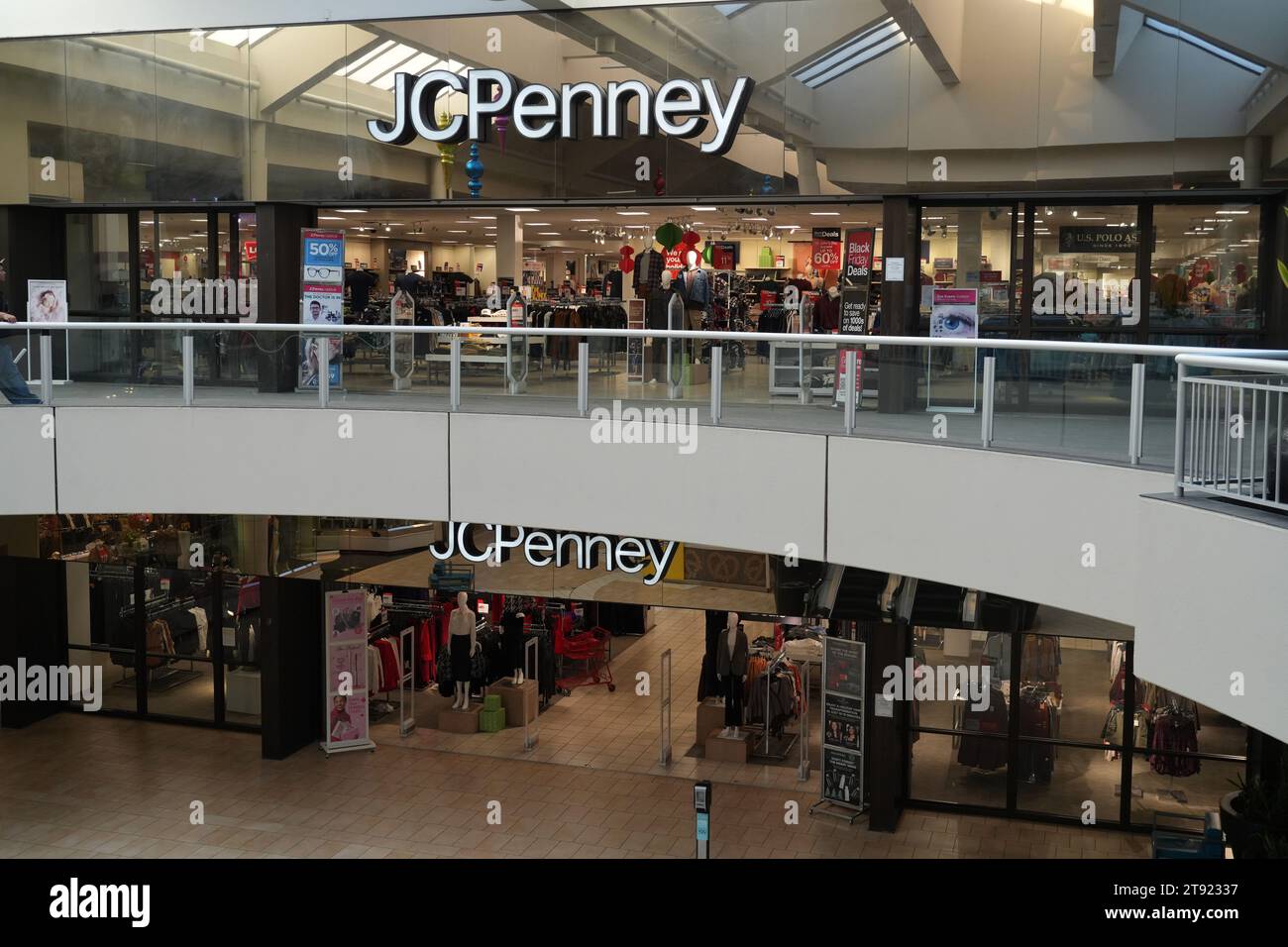 A JC Penney department store at The Shops at Montebello shopping mall ...