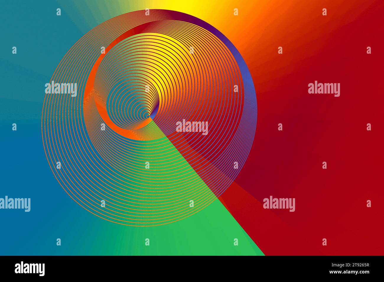 Spiral lines background hi-res stock photography and images - Alamy