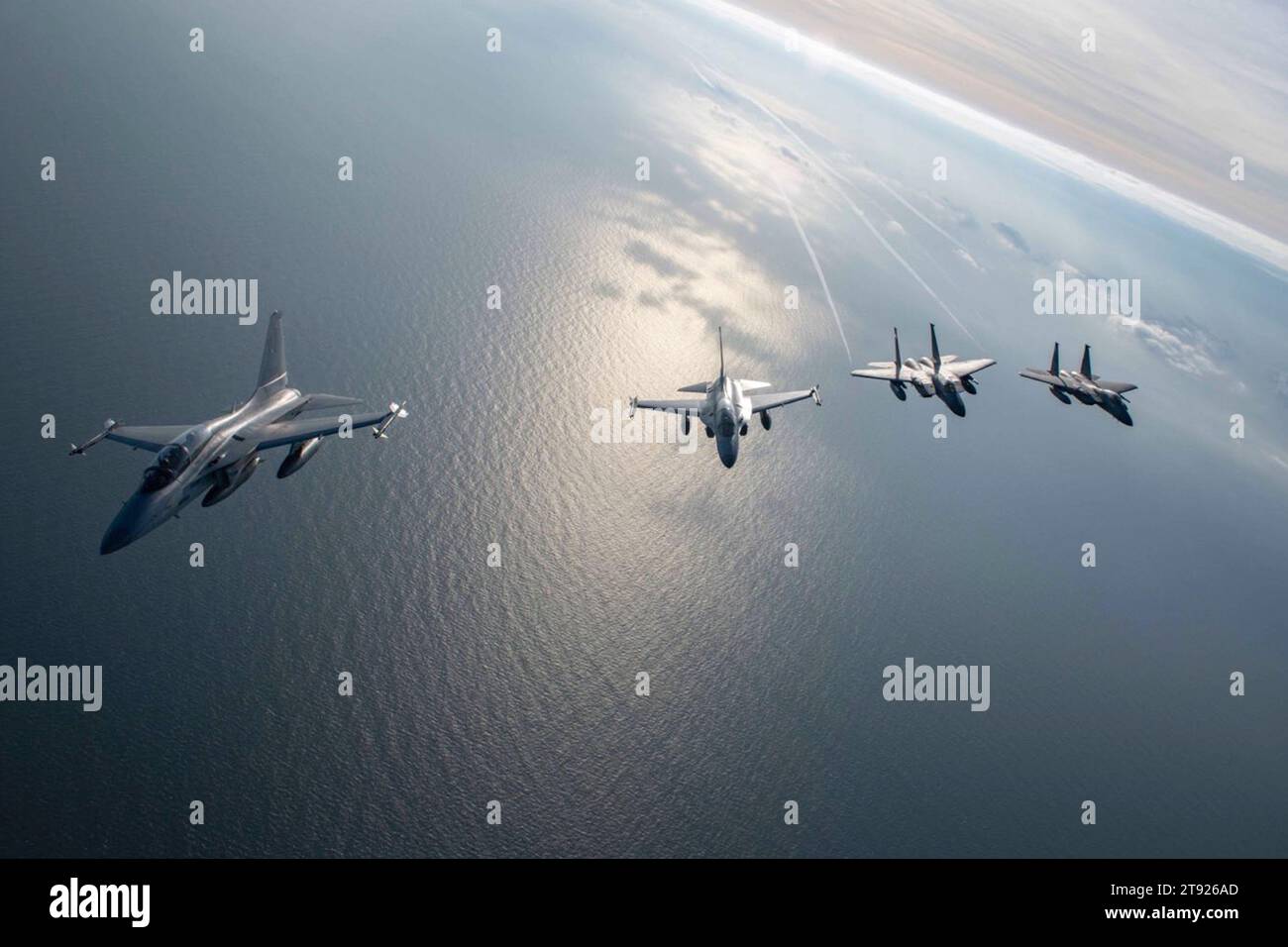 In this handout photo released by the Philippine Air Force, Philippine ...