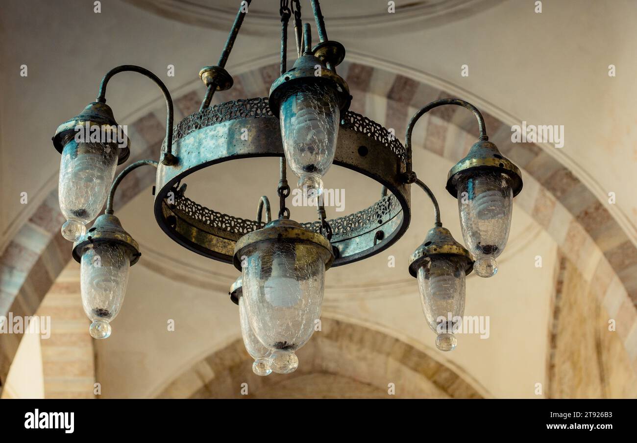 Ottoman style ceiling lamps for interior decoration Stock Photo - Alamy