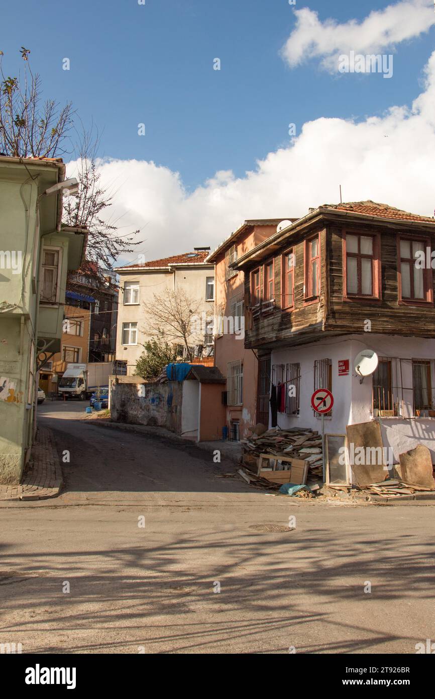 Architectural Example of outstanding Turkish Traditional houses Stock ...