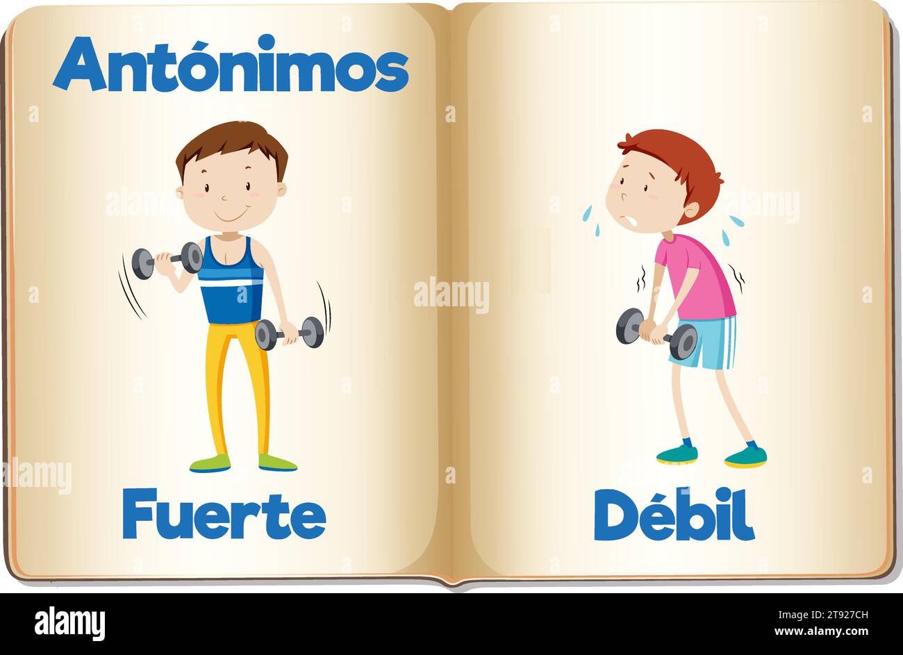 Debil cartoon Cut Out Stock Images & Pictures - Alamy