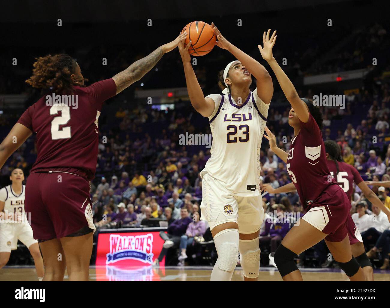 Baton Rouge, USA. 21st Nov, 2023. Texas Southern Lady Tigers guard ...