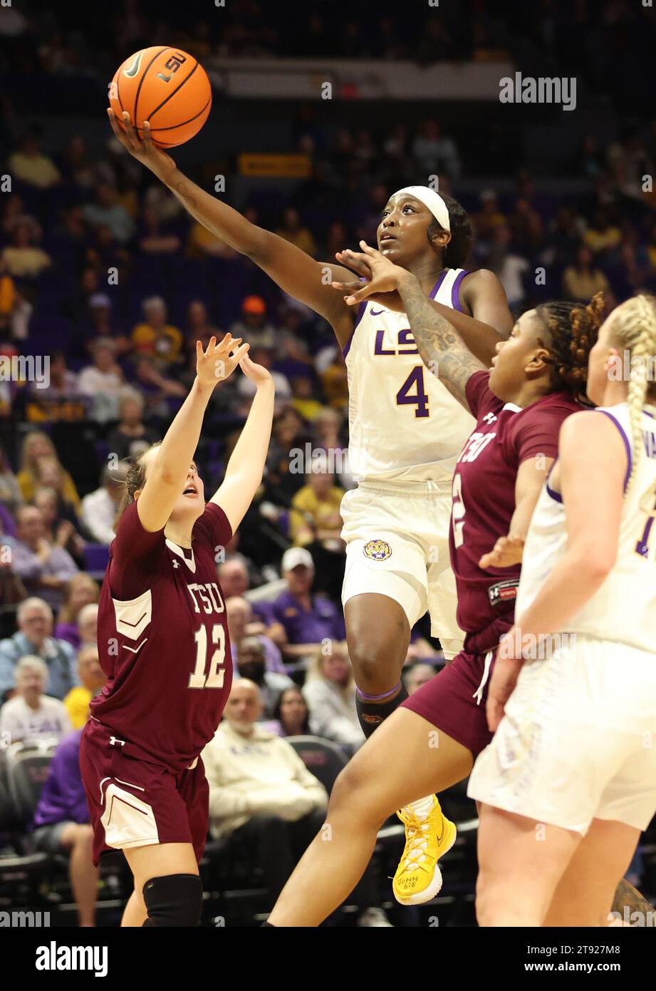 Baton Rouge, USA. 21st Nov, 2023. LSU Lady Tigers guard Flau'jae ...
