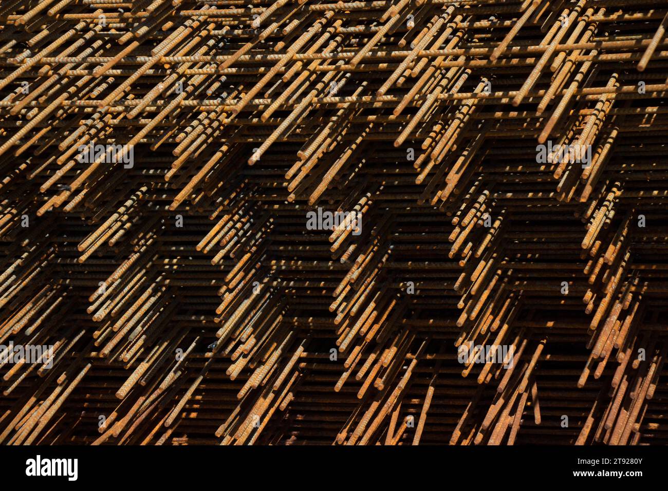 Iron bars reinforcement concrete bars for construction Stock Photo - Alamy