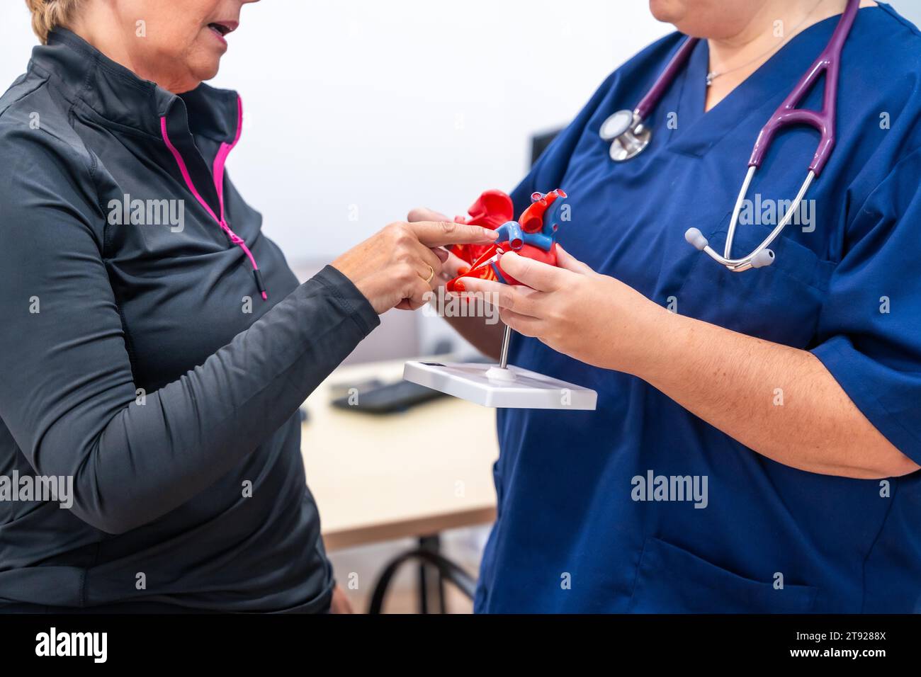 Cardiologist patient hi-res stock photography and images - Alamy