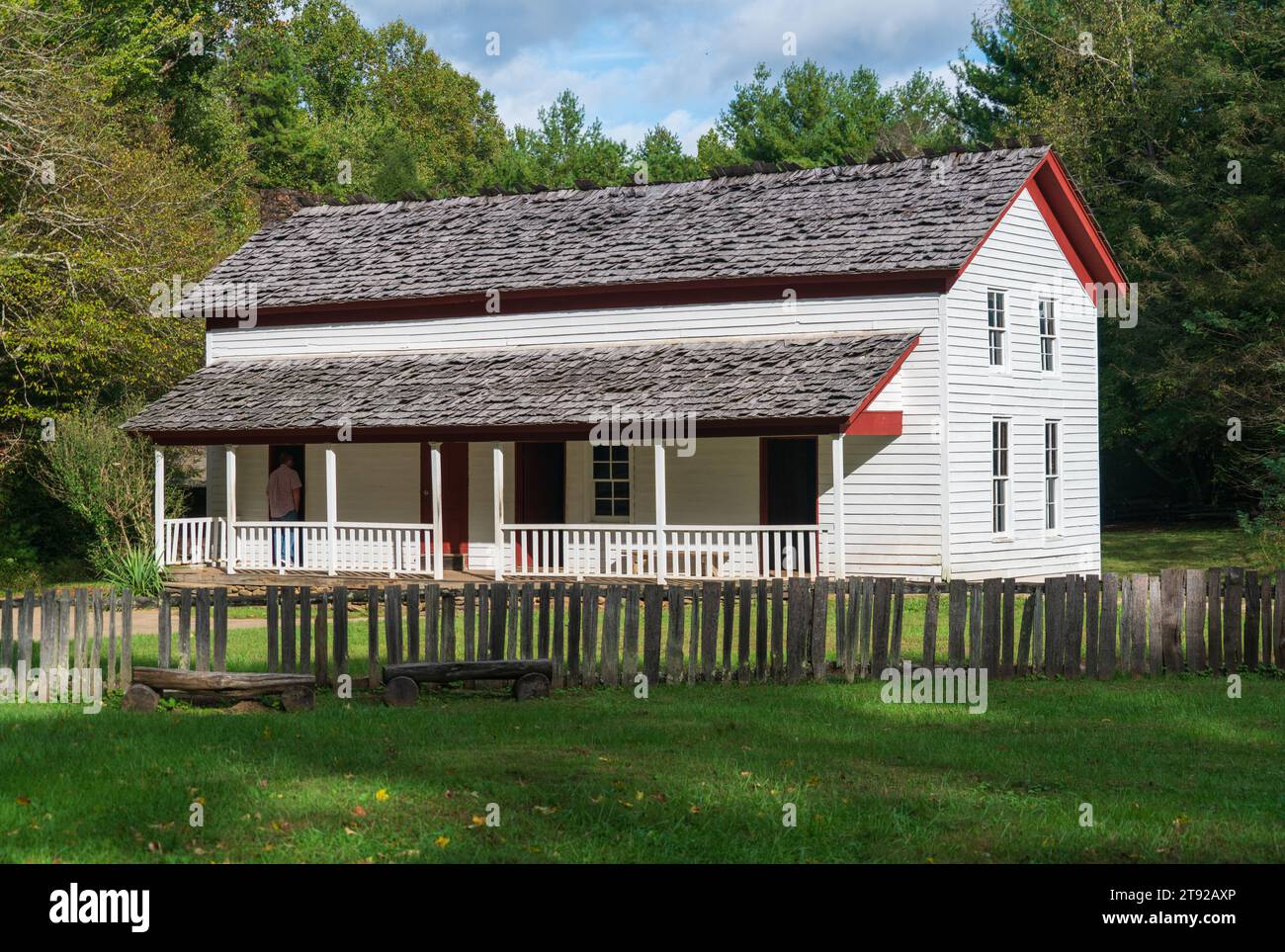 Gregg-Cable House in Cades Cove The Great Smoky Mountains National Park ...