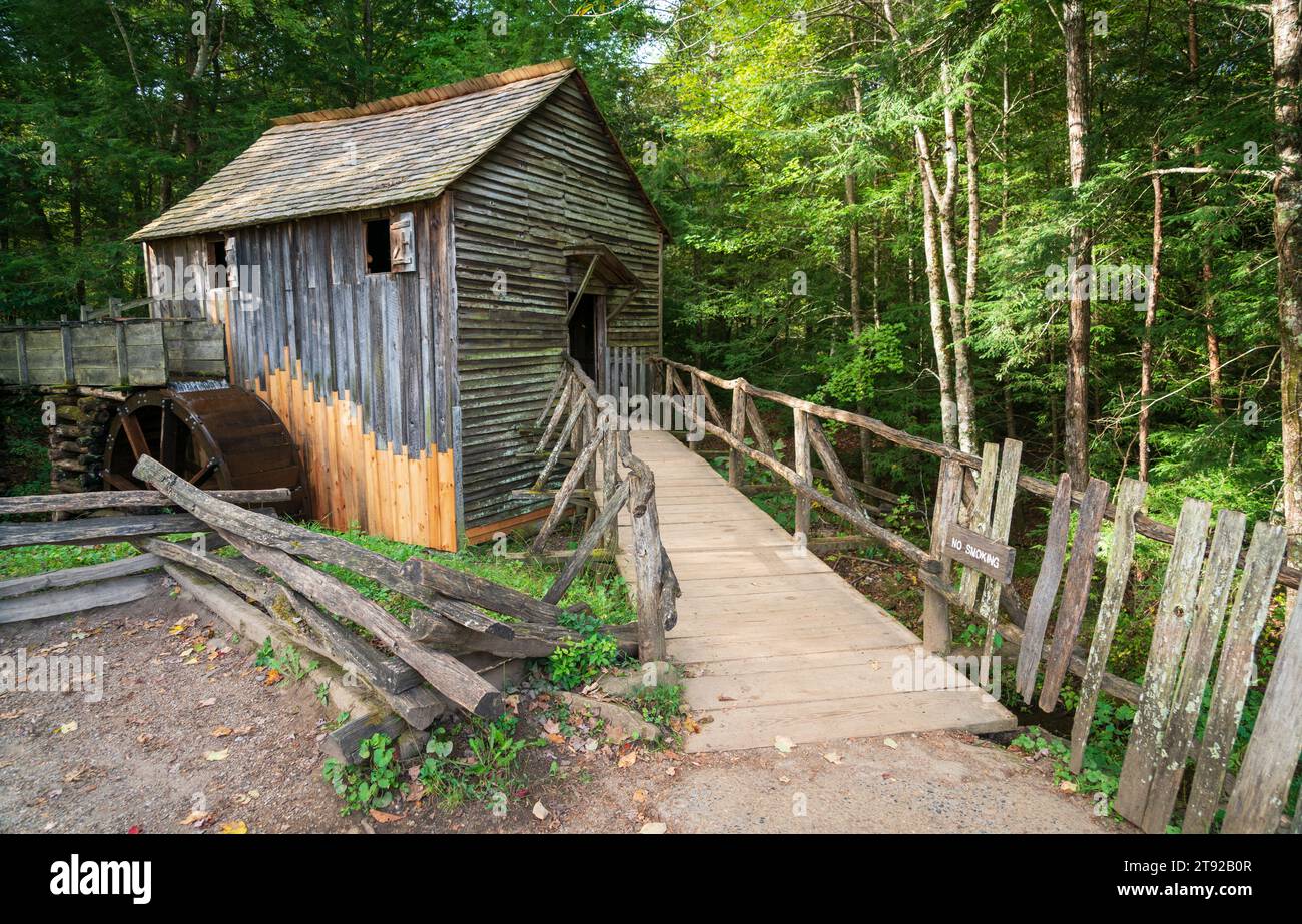 Gregg-Cable House in Cades Cove The Great Smoky Mountains National Park ...