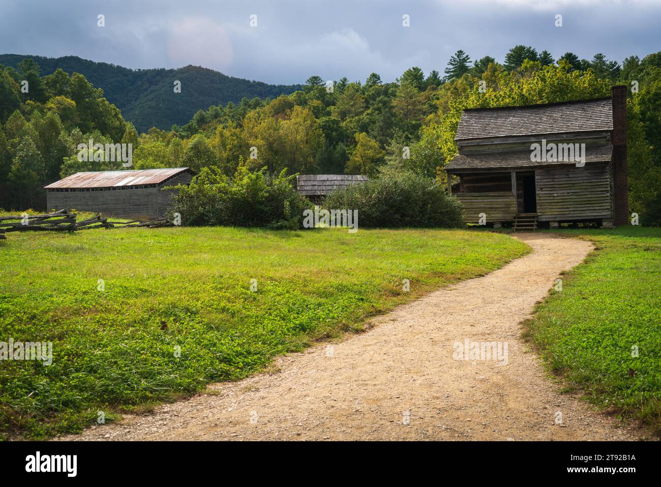 Gregg-Cable House in Cades Cove The Great Smoky Mountains National Park ...