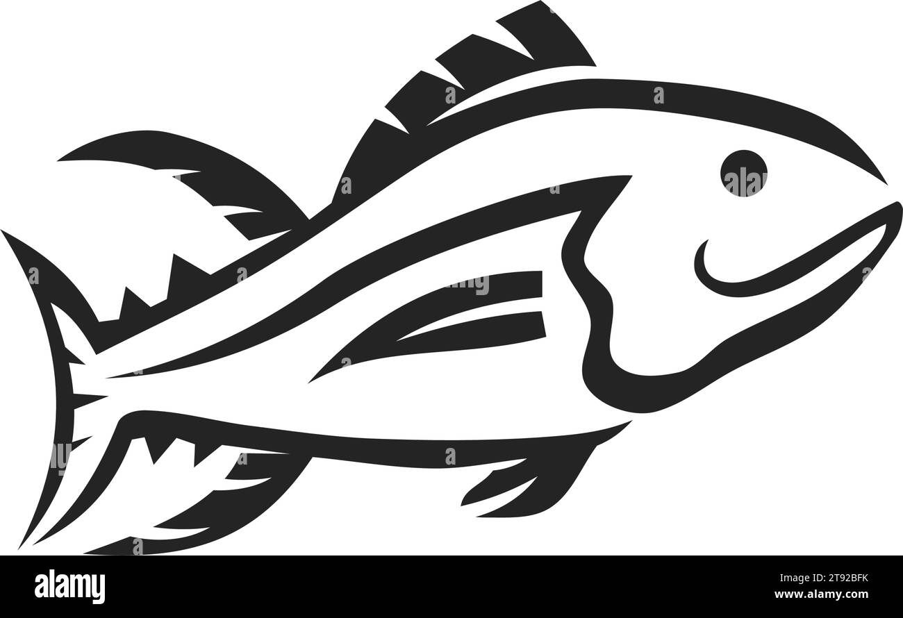 tuna logo template Isolated. Brand Identity. Icon Abstract Vector ...