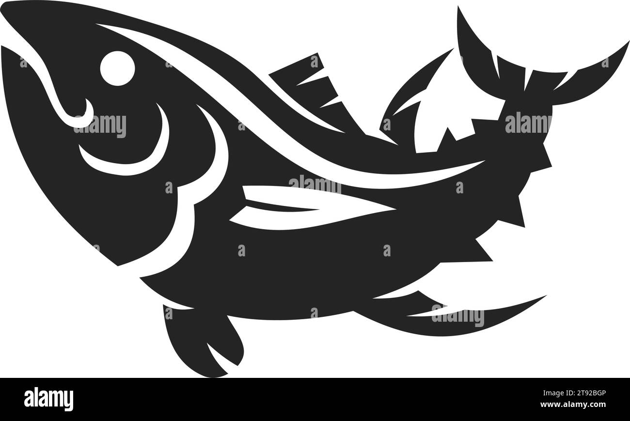 tuna logo template Isolated. Brand Identity. Icon Abstract Vector ...