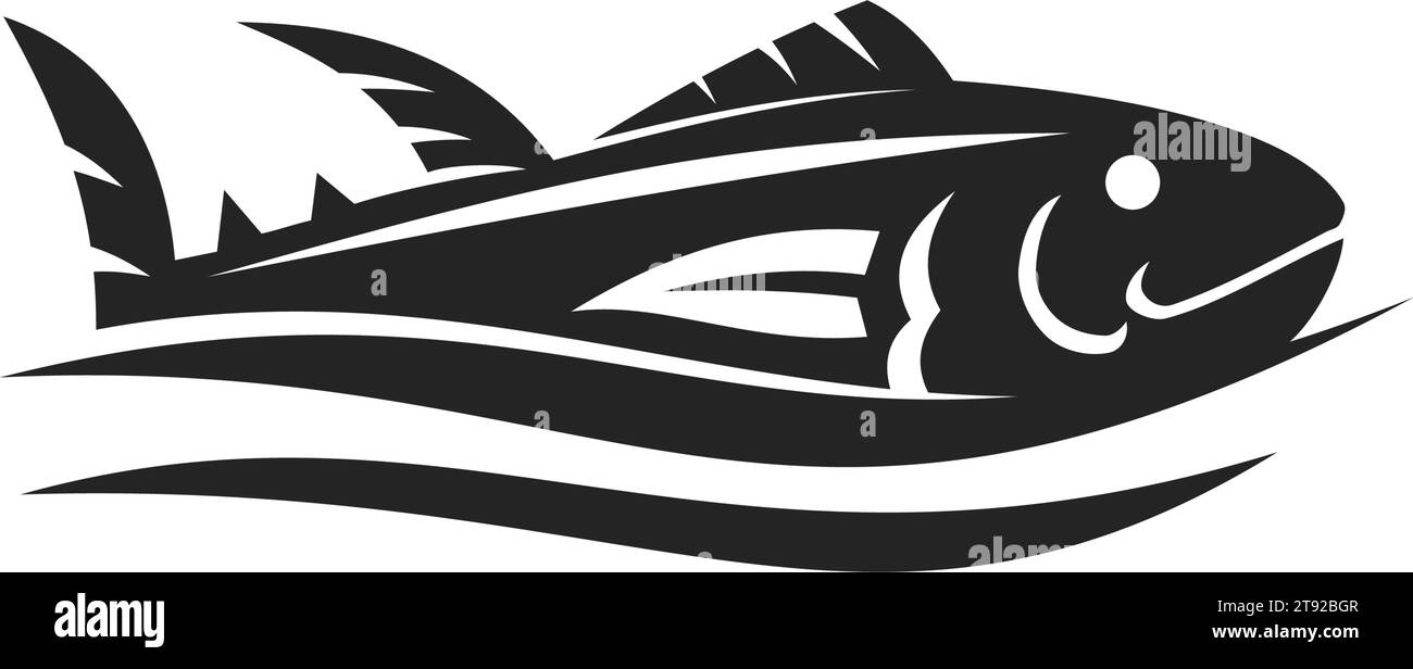 tuna logo template Isolated. Brand Identity. Icon Abstract Vector ...