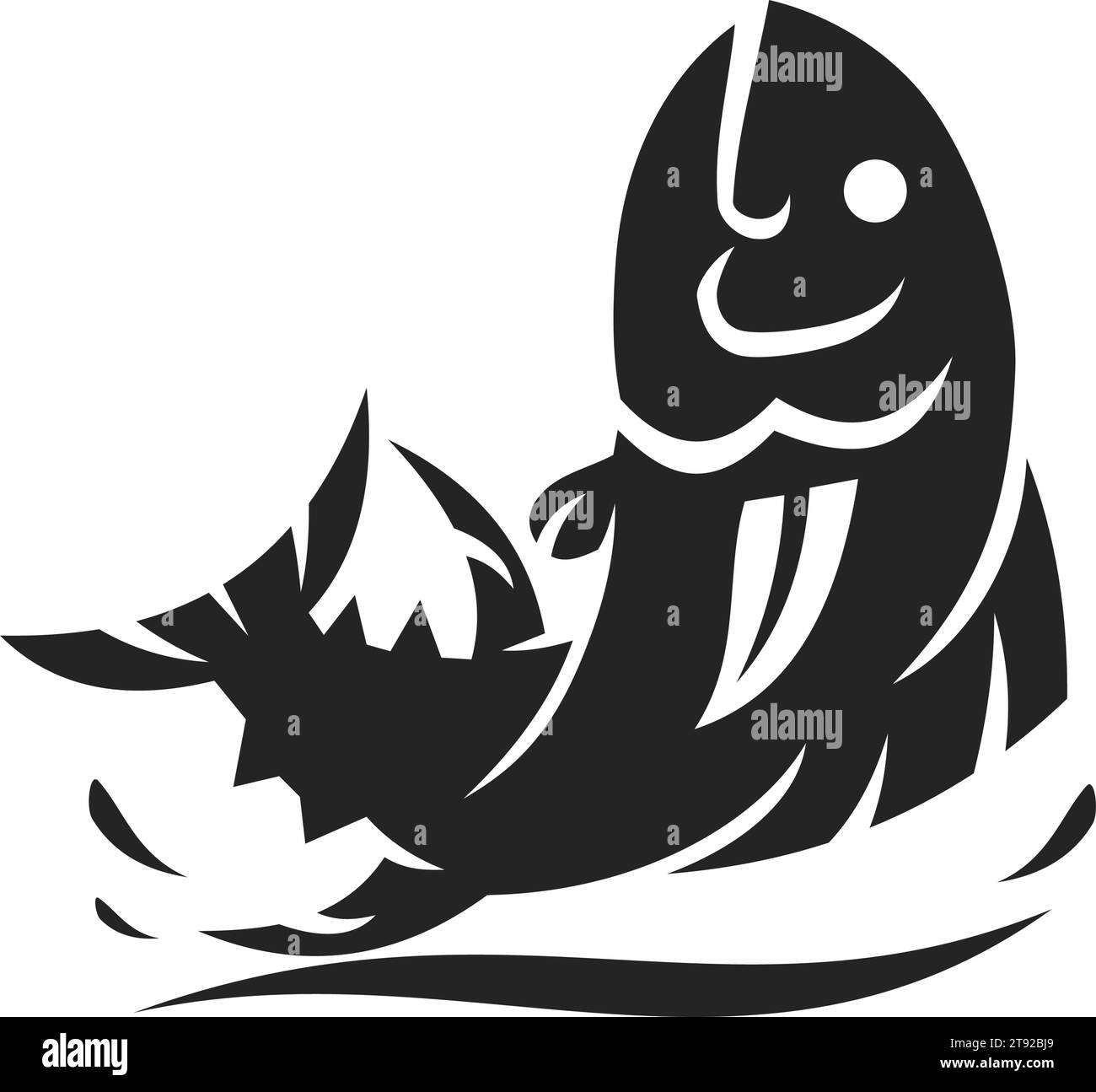 tuna logo template Isolated. Brand Identity. Icon Abstract Vector ...