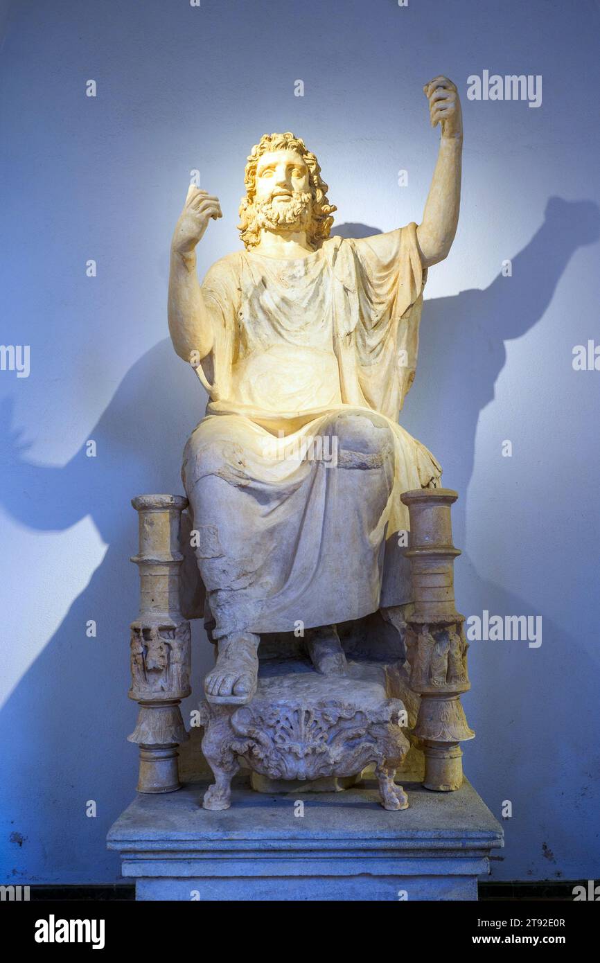 The statue of Zeus from Solunto (2nd - 1st century BC) - Antonino ...