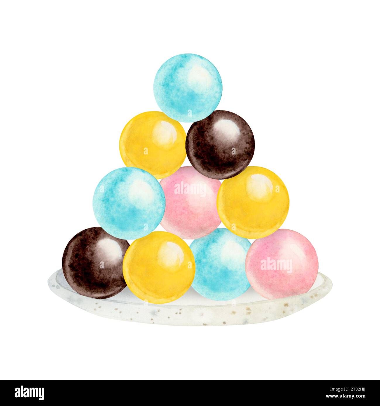 Colorful candy bar wedding Cut Out Stock Images & Pictures - Alamy