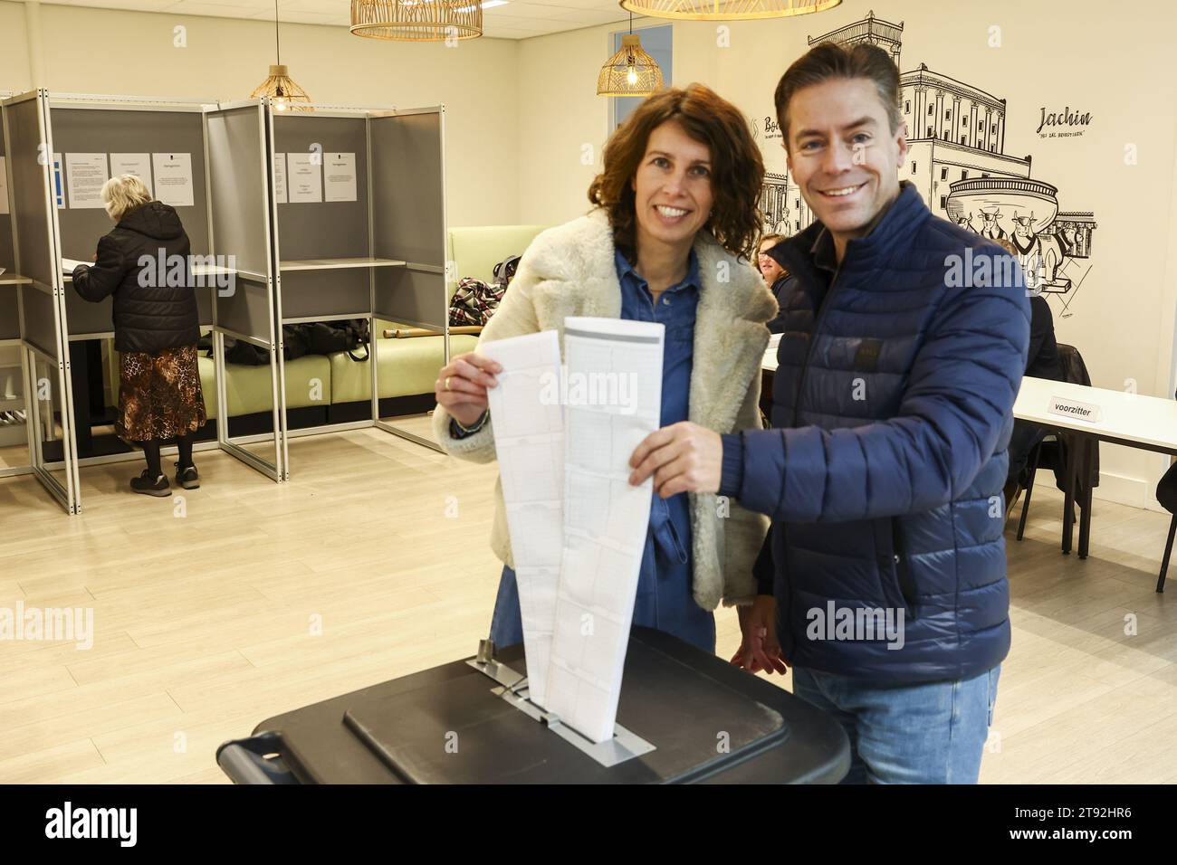 Netherlands. 22nd Nov, 2023. ELSPEET - Political Reformed Party (SGP ...