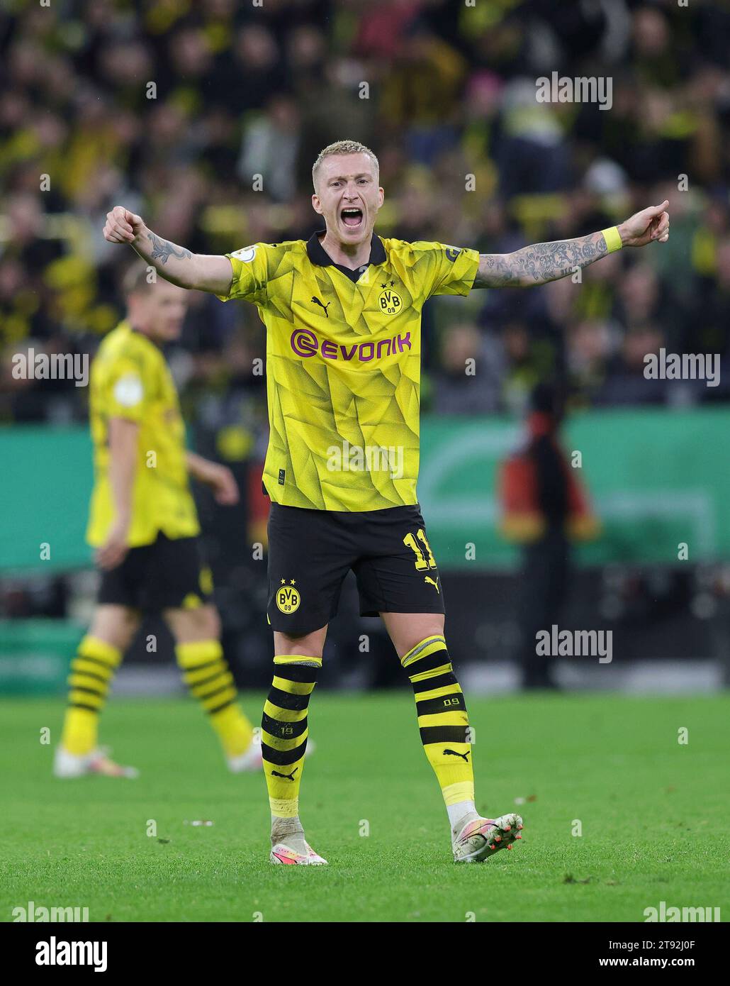 firo: November 1st, 2023, football, soccer, DFB Cup, season 2023/2024 ...