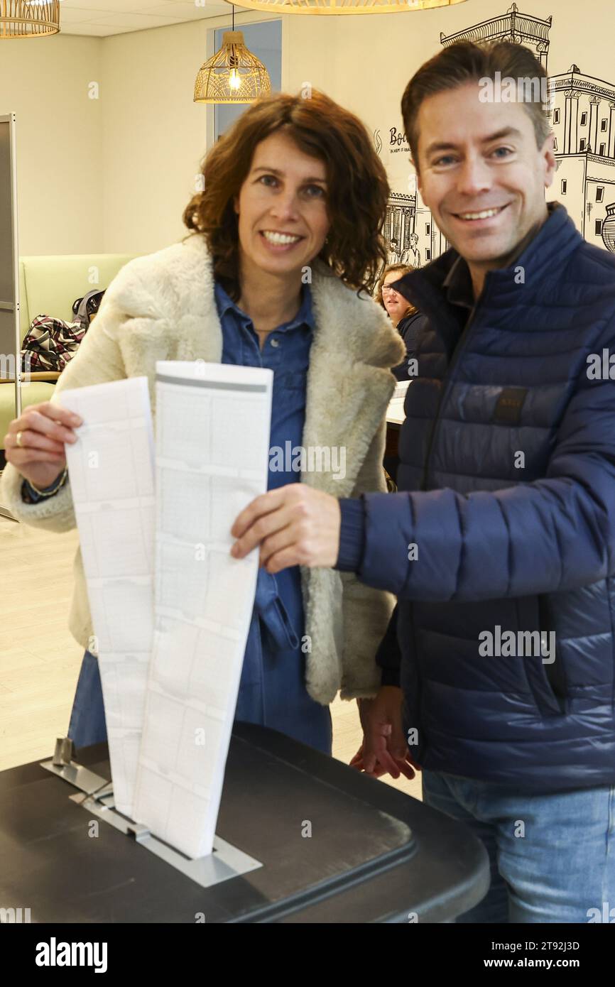 Netherlands. 22nd Nov, 2023. ELSPEET - Political Reformed Party (SGP ...