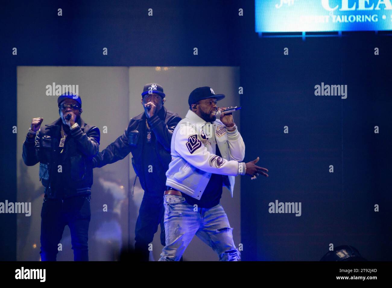 Khaleb Brooks giving inspirational winning speech Stock Photo - Alamy