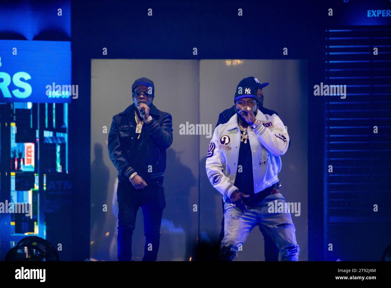 Khaleb Brooks giving inspirational winning speech Stock Photo - Alamy