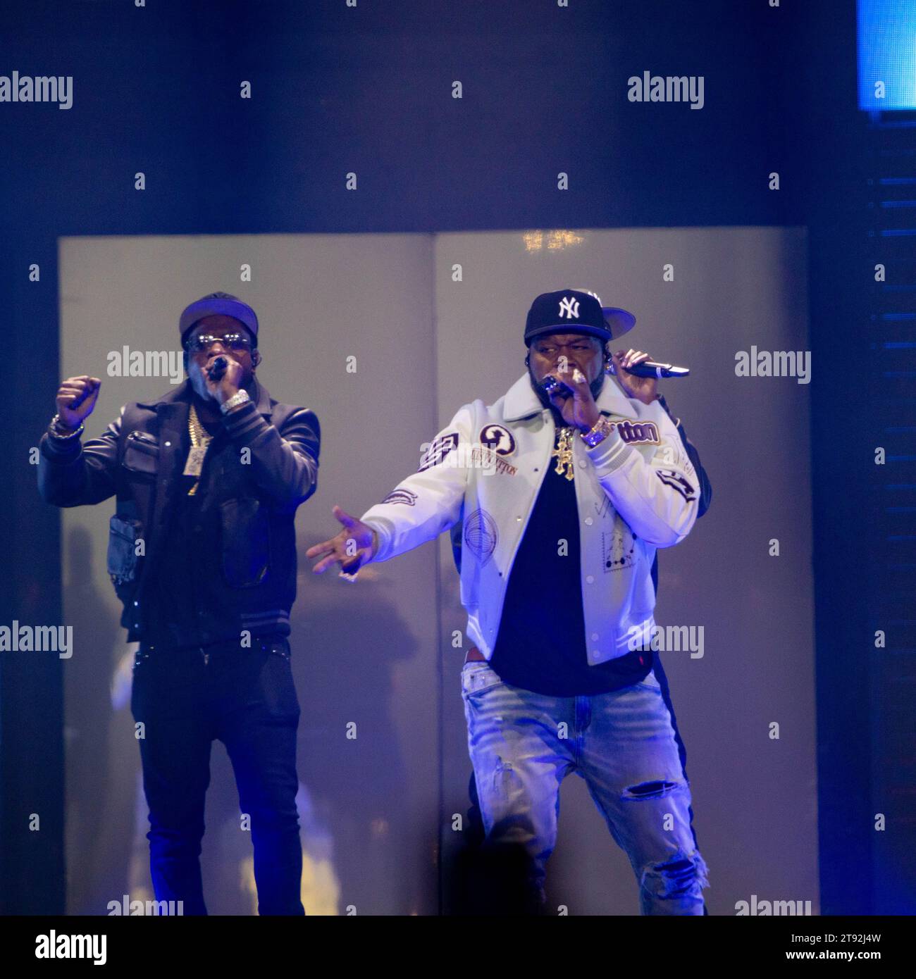 Khaleb Brooks giving inspirational winning speech Stock Photo - Alamy