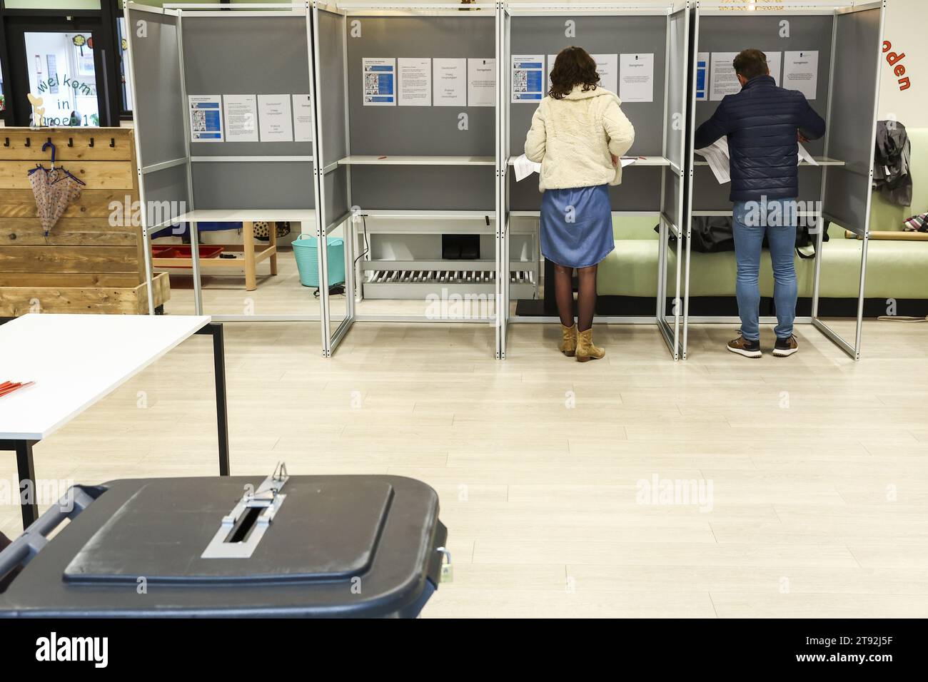 Netherlands. 22nd Nov, 2023. ELSPEET - Political Reformed Party (SGP ...