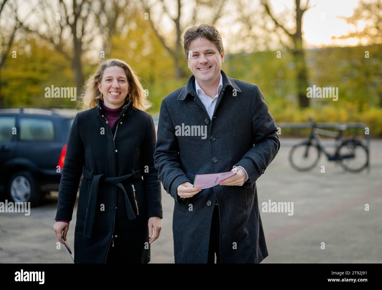 Netherlands. 22nd Nov, 2023. ROTTERDAM - Party leader of the Christian ...