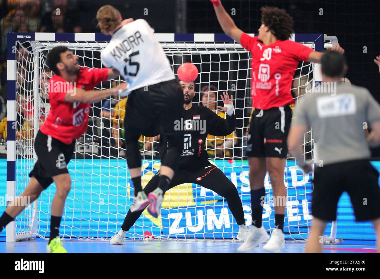 Munich, Deutschland. 05th Nov, 2023. firo : 05.11.2023, handball ...