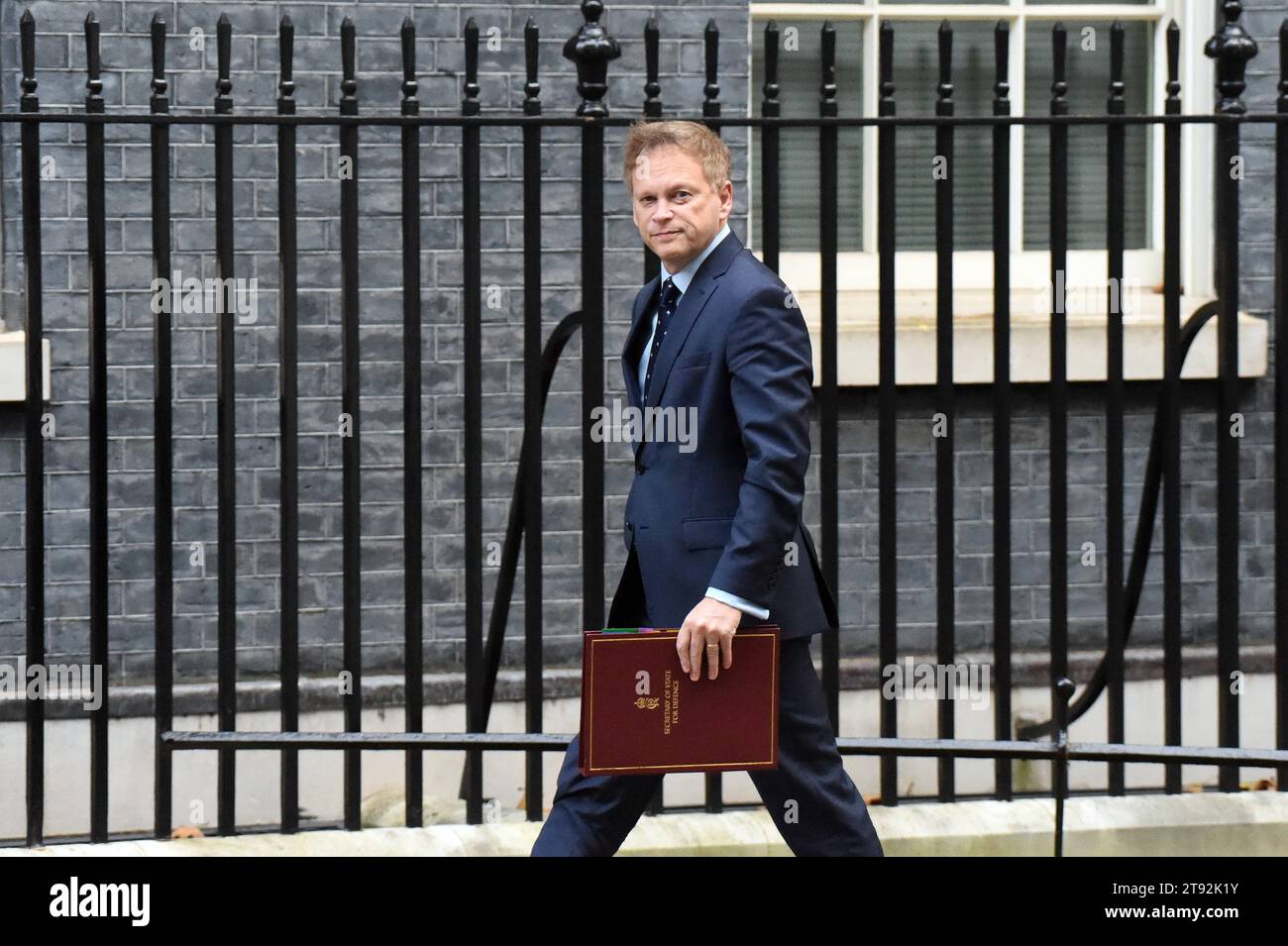 London, UK. 22nd Nov, 2023. Grant Shapps Defence Secretary arrives in ...