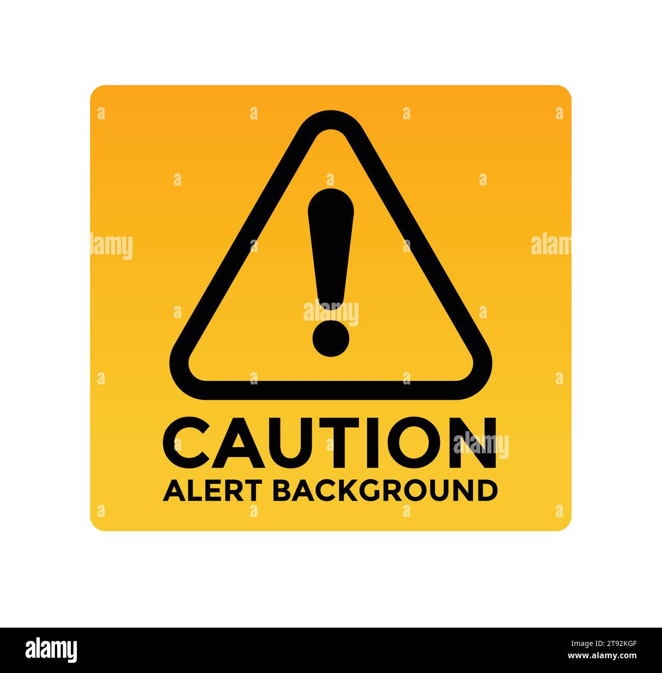 Hazard warning attention sign with exclamation mark symbol Stock Vector ... Hazard warning attention sign with exclamation mark symbol Stock Vector ...