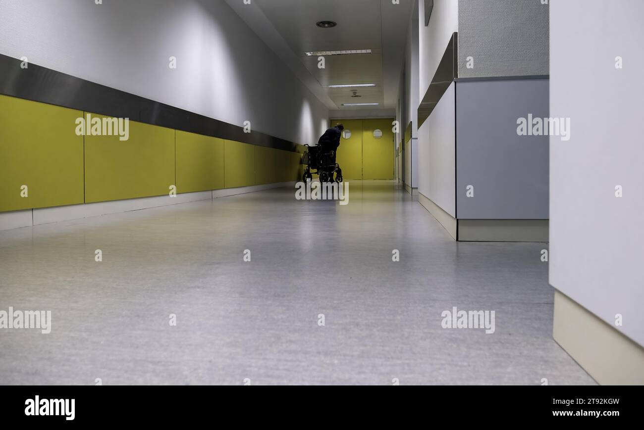 Detail of a wheelchair for disabled and sick people Stock Photo - Alamy