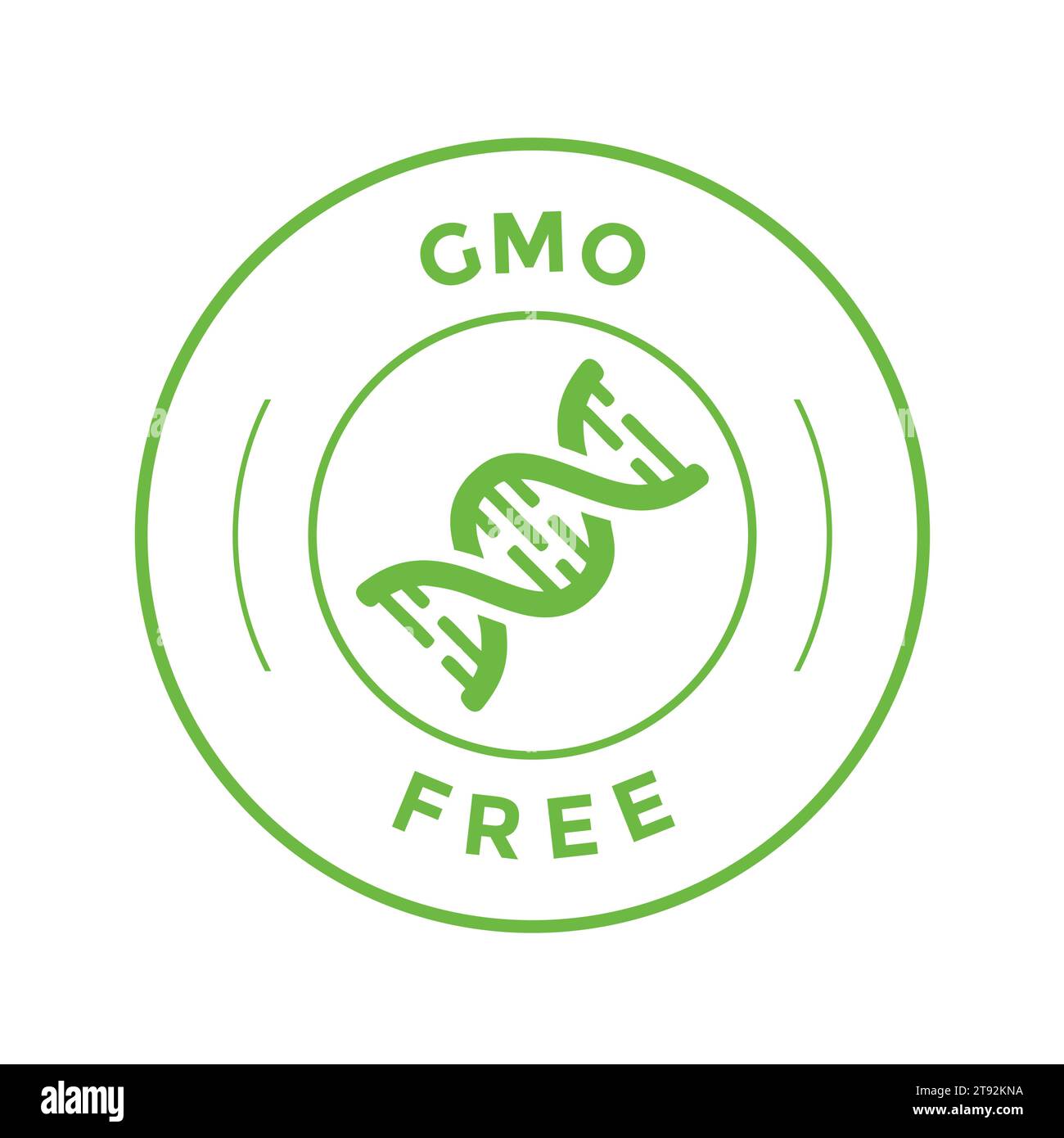 Gmo free icon vector vectors hi-res stock photography and images - Alamy