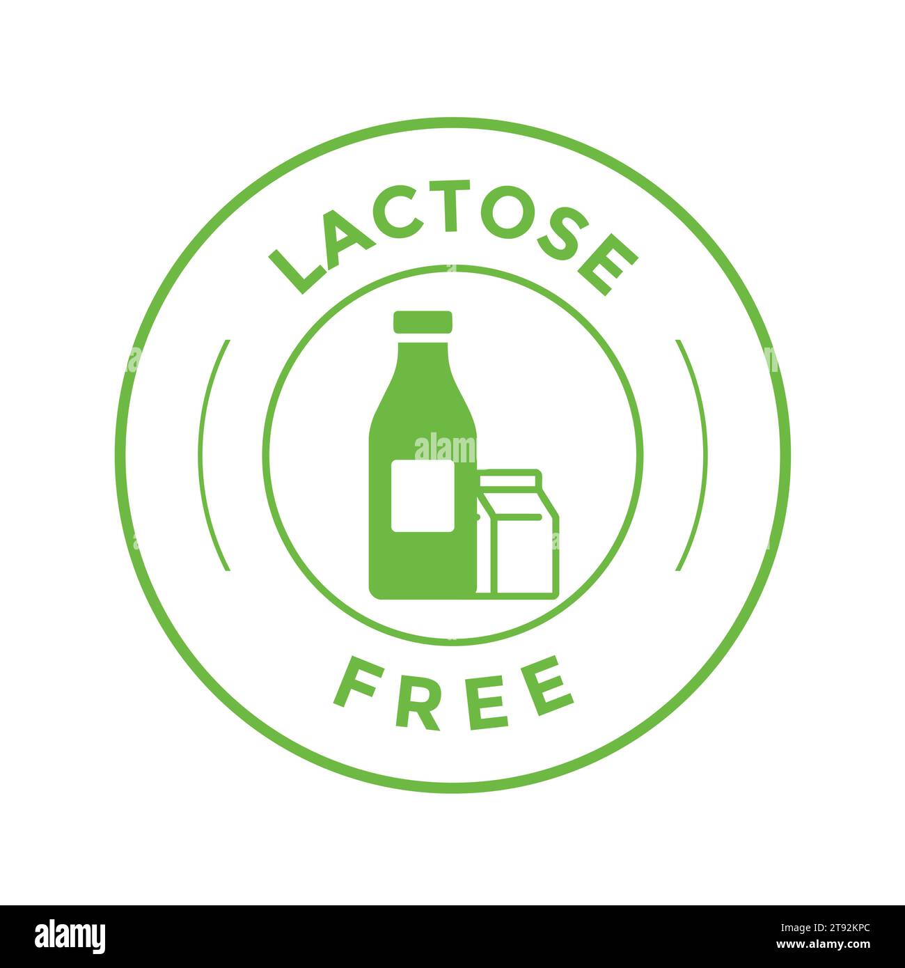 Lactose free vector icon Stock Vector Image & Art - Alamy