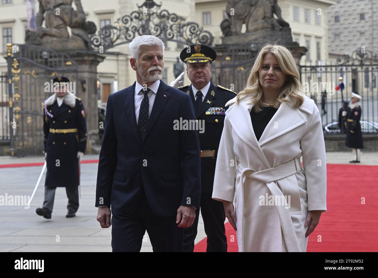 Prague, Czech Republic. 22nd Nov, 2023. Summit of presidents of the ...