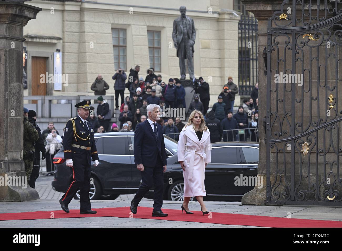 Prague, Czech Republic. 22nd Nov, 2023. Summit of presidents of the ...