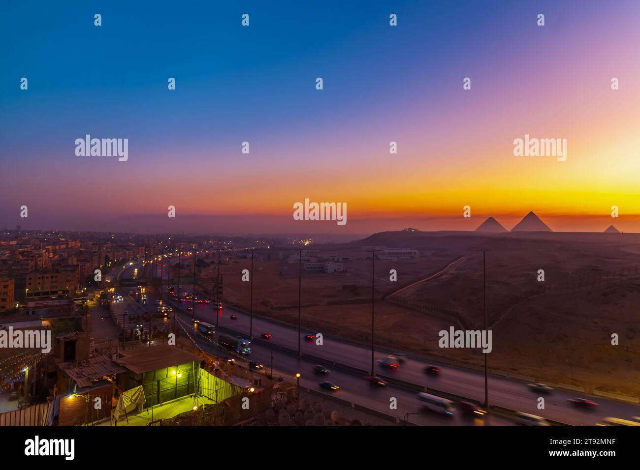 Great pyramid of giza aerial hi-res stock photography and images - Alamy