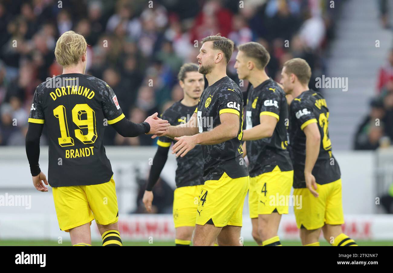 Stuttgart, Deutschland. 11th Nov, 2023. firo: 11.11.2023, football ...