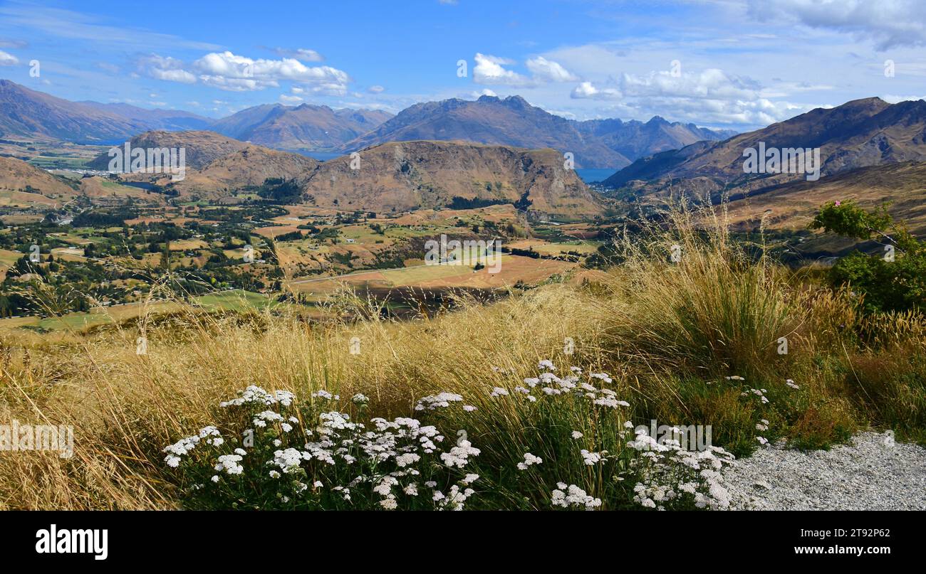 speargrass flat lower shotover, and dalefield to lake hayes, from ...
