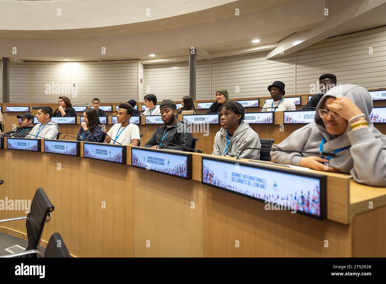 Illustration picture shows as the general delegate for child rights ...