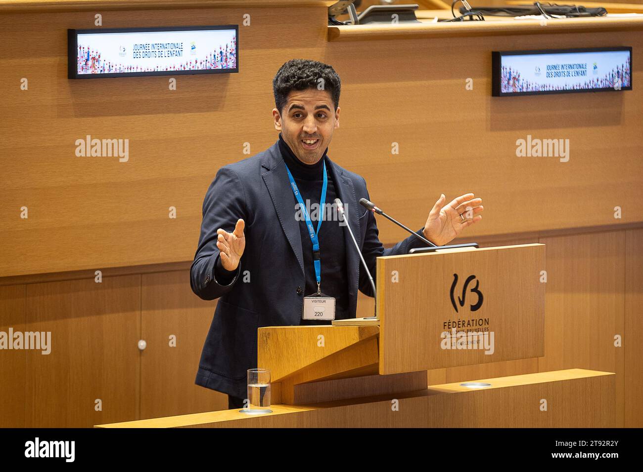 DGDE Solayman Laqdim pictured during as the general delegate for child ...