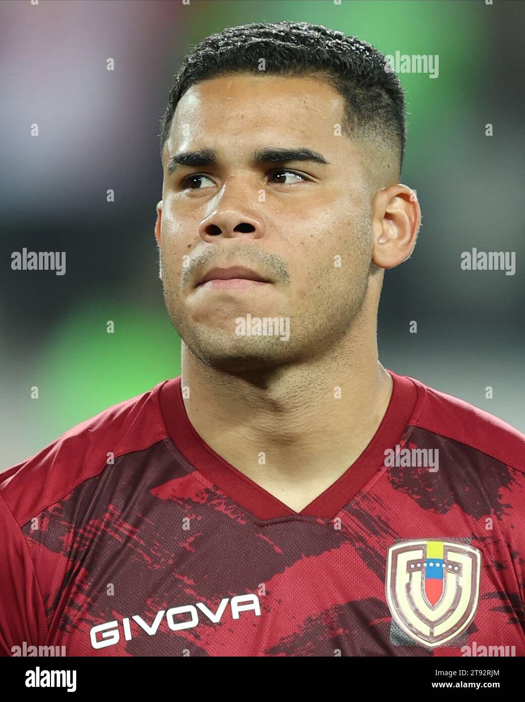 Lima, Peru. 21st Nov, 2023. Miguel Navarro of Venezuela during the FIFA ...