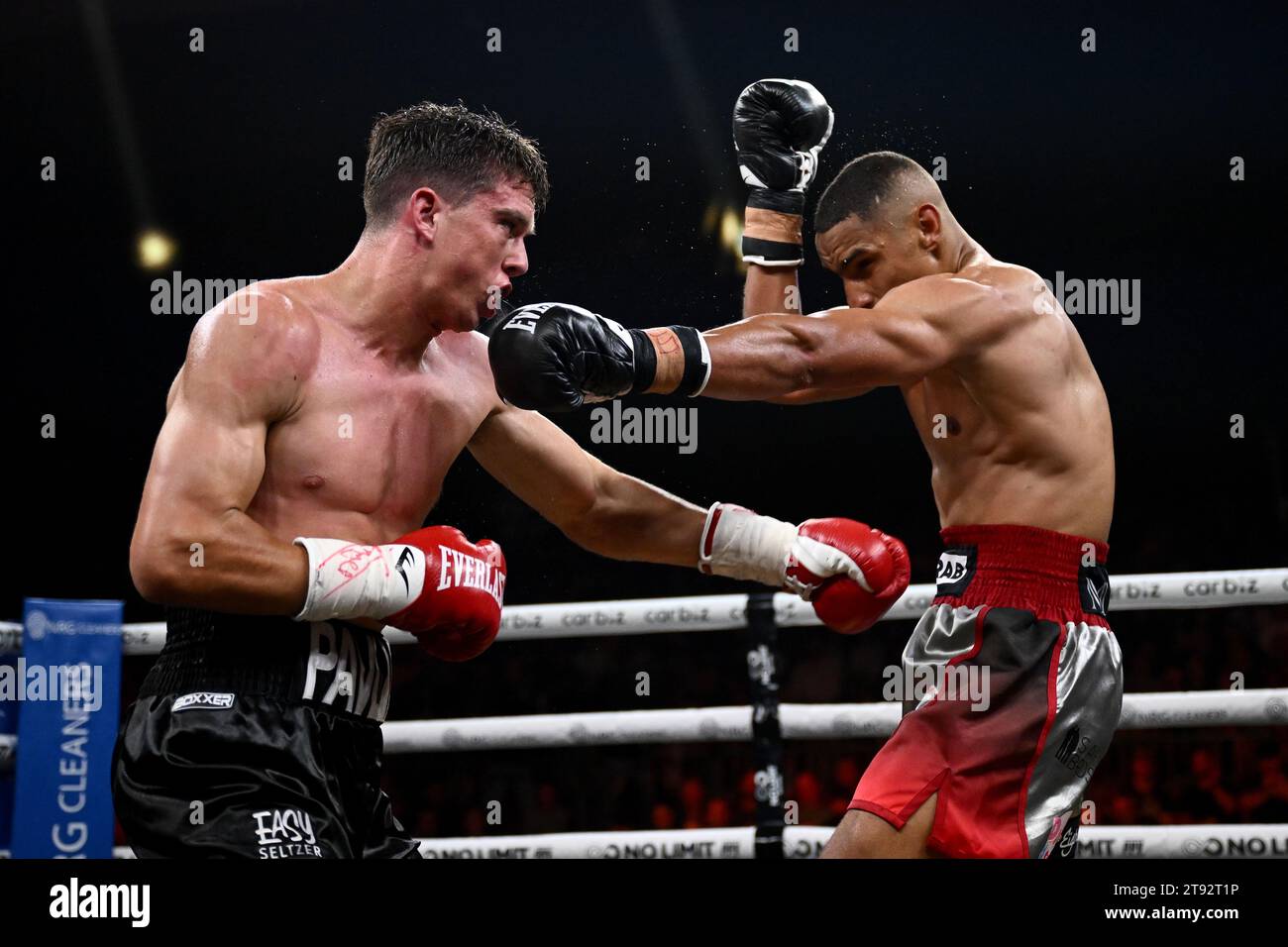 Newcastle, Australia. 22nd Nov, 2023. Mounir Fathi (right) and Joel ...