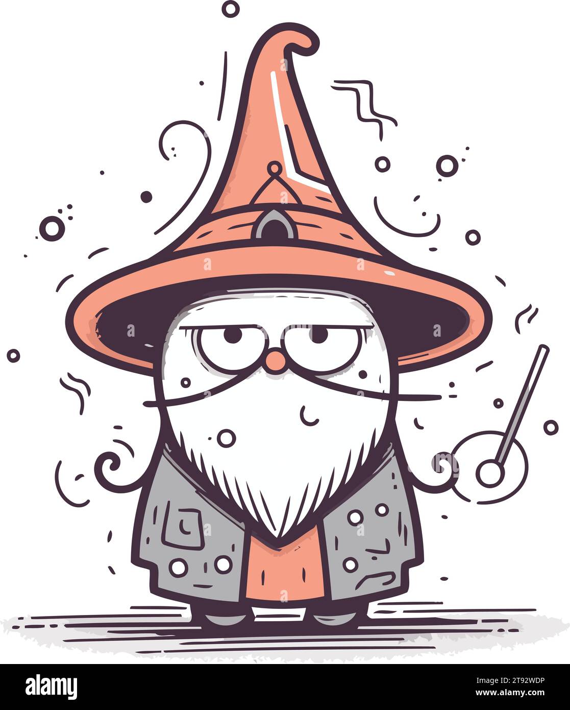 Cartoon wizard hi-res stock photography and images - Alamy