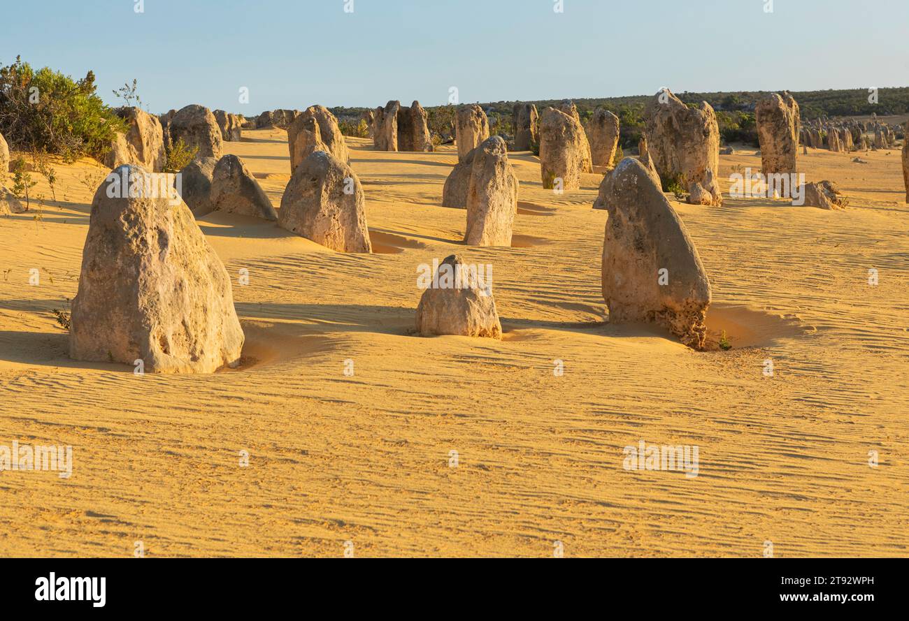 The limestone Pinnacles, Nambung National Park Stock Photo - Alamy