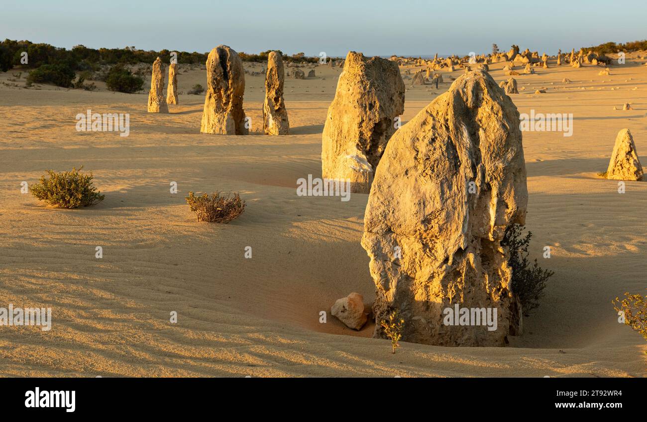 The limestone Pinnacles, Nambung National Park,exciting Stock Photo - Alamy