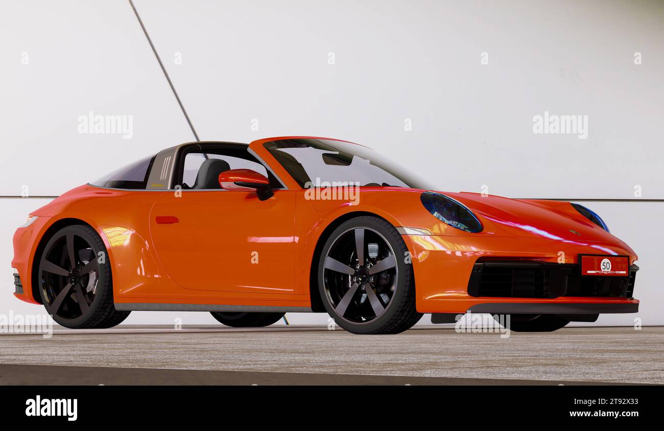 Porsche 911 Targa 4S Heritage Design Edition - in the spirit of the ...
